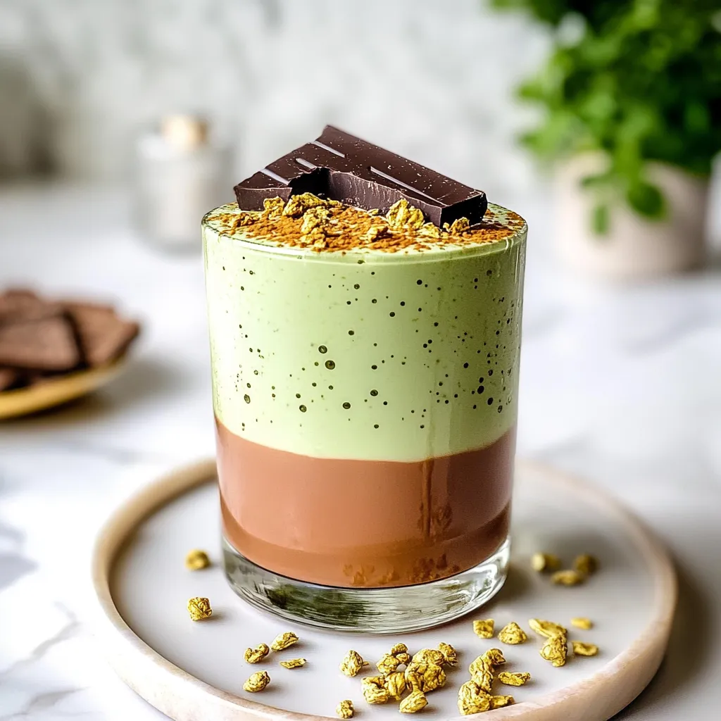 Indulge in ICED DUBAI CHOCOLATE MATCHA Starbucks Copycat